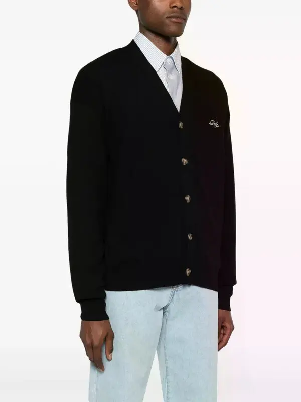 Drole De Monsieur Merino Wool V-neck Cardigan