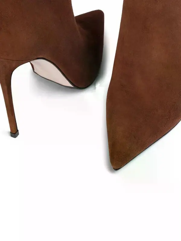 LE SILLA 120mm Leather Boots