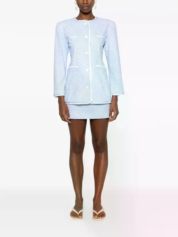 ROWEN ROSE Polka-dot Jacket