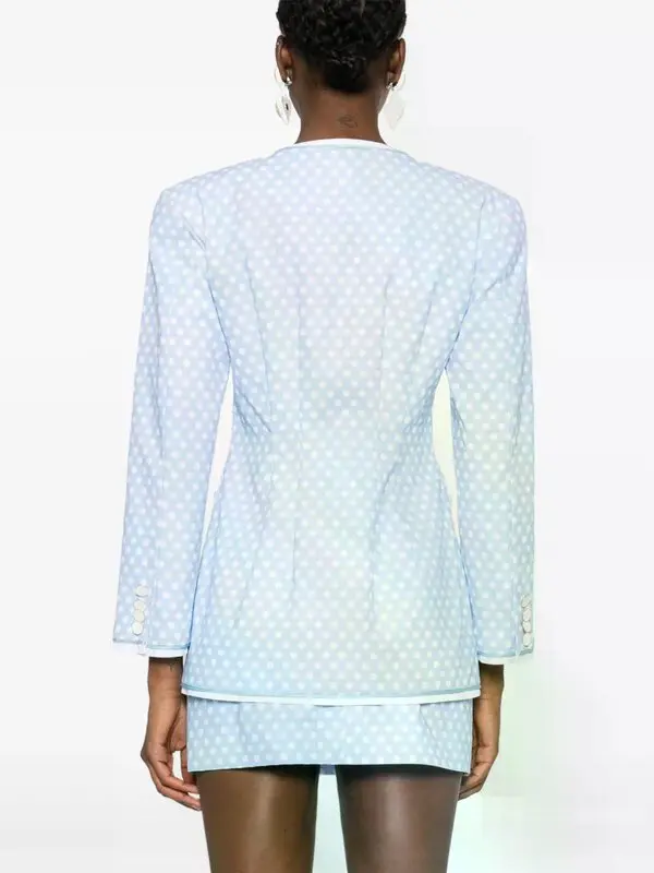 ROWEN ROSE Polka-dot Jacket
