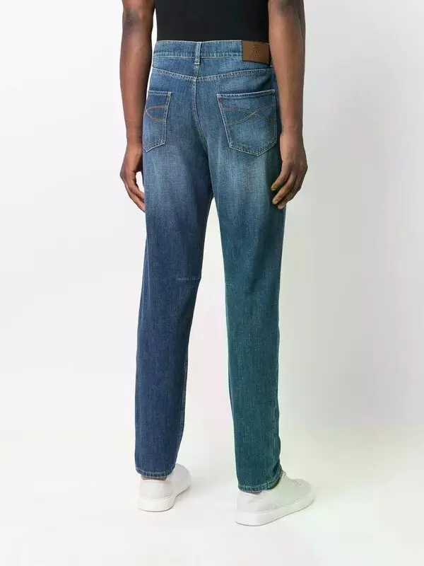 Brunello Cucinelli Straight-leg Jeans - Blue