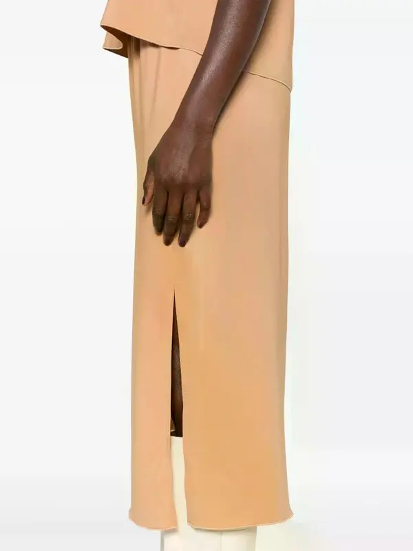 FORTE_FORTE Elasticated-waistband Midi Skirt