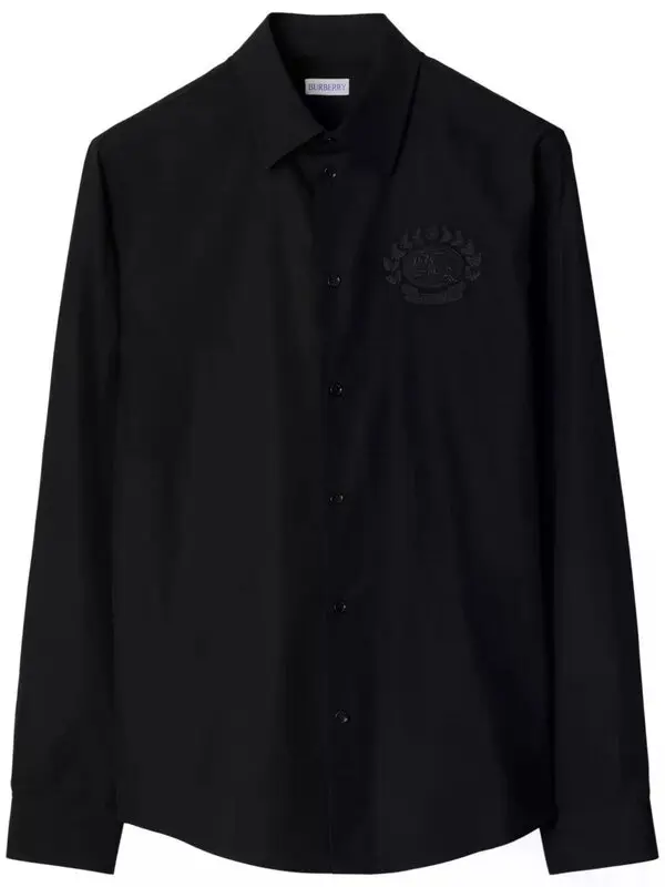 Burberry Logo-embroidered Polo Shirt