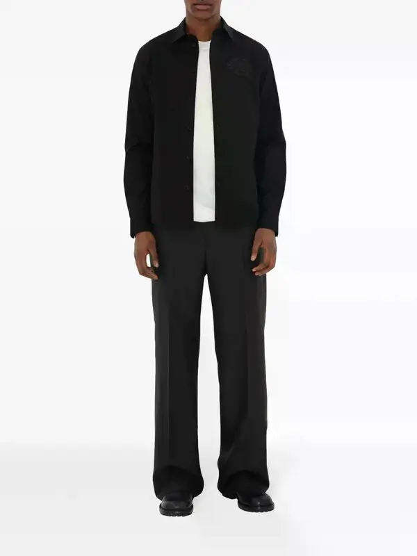 Burberry Logo-embroidered Polo Shirt