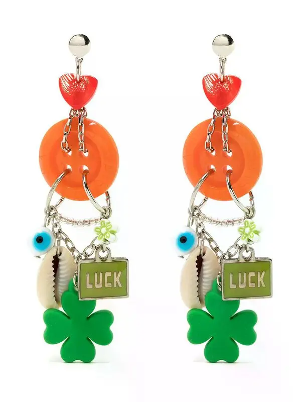 AMIR SLAMA Charm Earrings - Multicolour