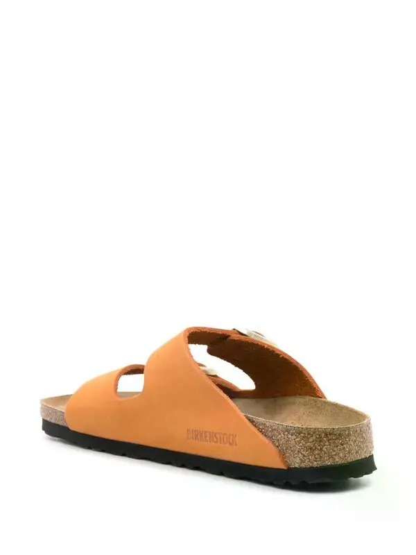 BIRKENSTOCK Arizona Suede Slides - Orange