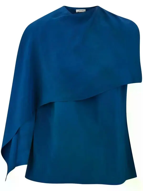 FERRAGAMO Cape-design Blouse