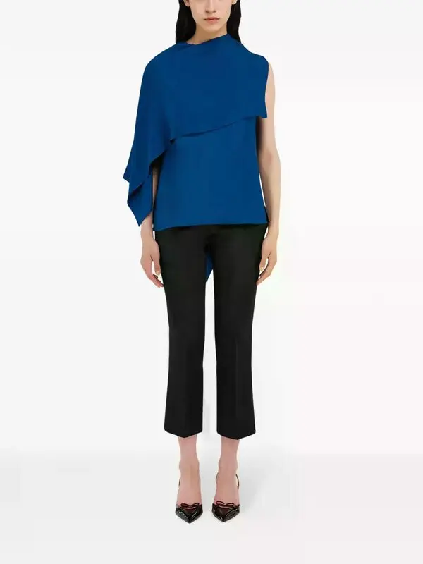 FERRAGAMO Cape-design Blouse