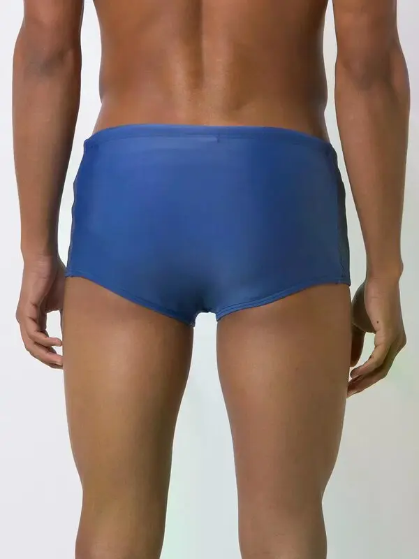 AMIR SLAMA Panelled Low-rise Swim Trunks