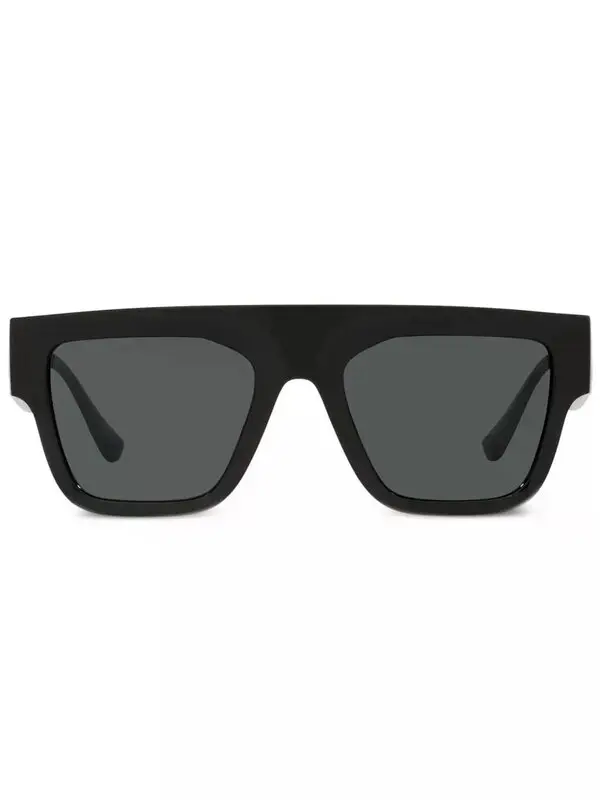 Versace Rectangle-frame Sunglasses - Black