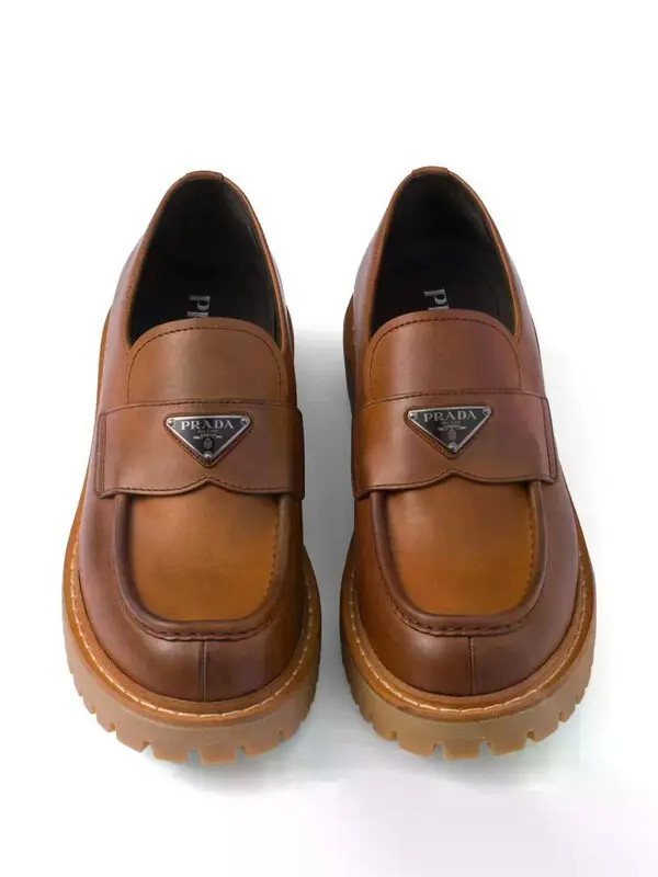 Prada Leather Loafers