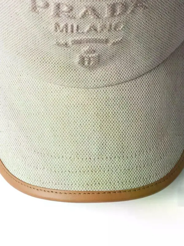 Prada Logo-embossed Cap