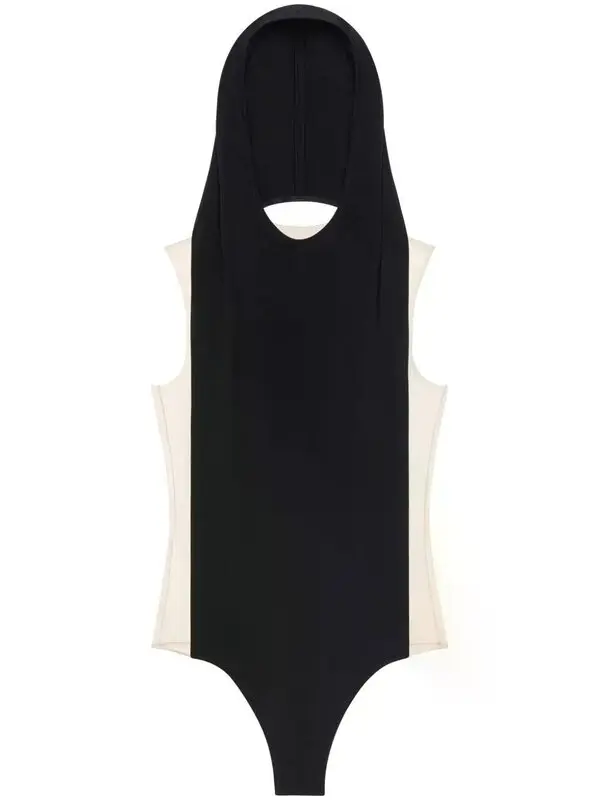 COURREGES Illusion Hooded Bodysuit