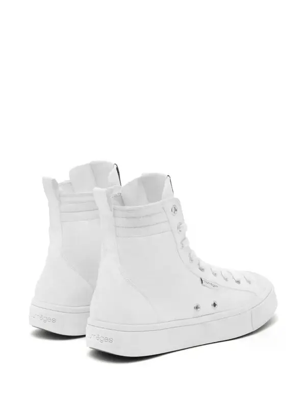 COURREGES Canvas 01 High-top Sneakers