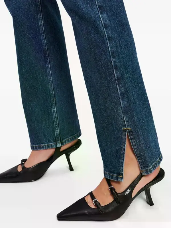 Karl Lagerfeld High-rise Straight Jeans