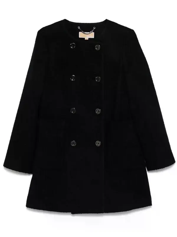 Michael Kors Double-breasted Bouclé Coat
