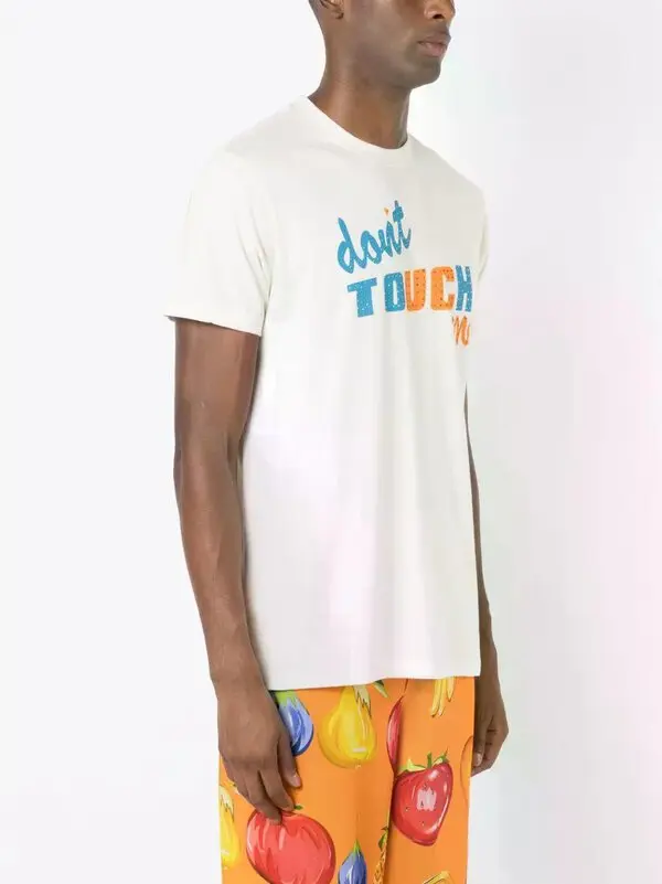 AMIR SLAMA Graphic-print Cotton T-shirt