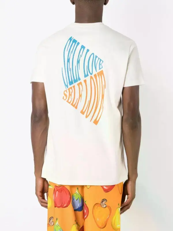 AMIR SLAMA Graphic-print Cotton T-shirt