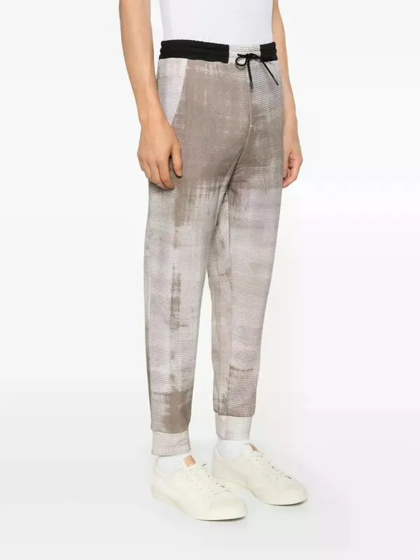 BOSS Abstract-pattern Track Pants