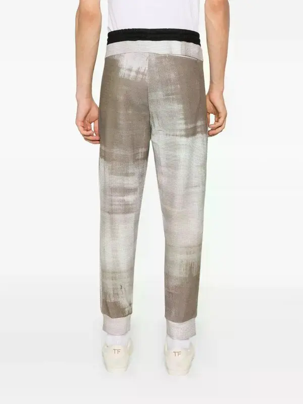 BOSS Abstract-pattern Track Pants