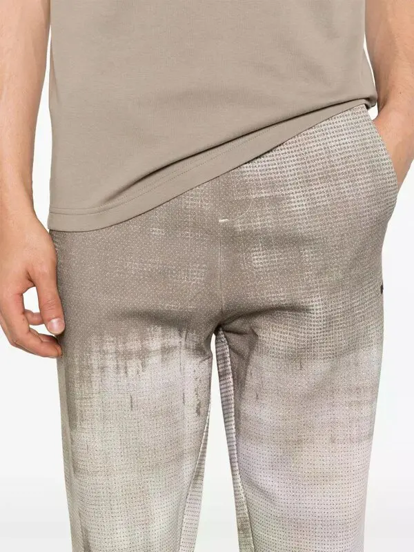 BOSS Abstract-pattern Track Pants