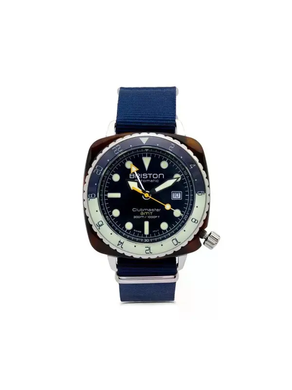 BRISTON Clubmaster Diver Pro Gmt 44mm - Blue