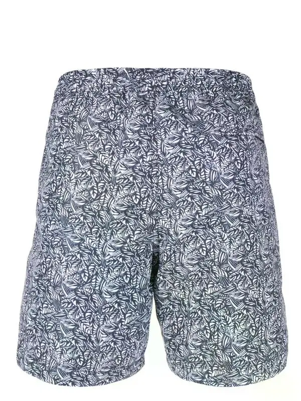 Sunspel Graphic-print Swim Shorts