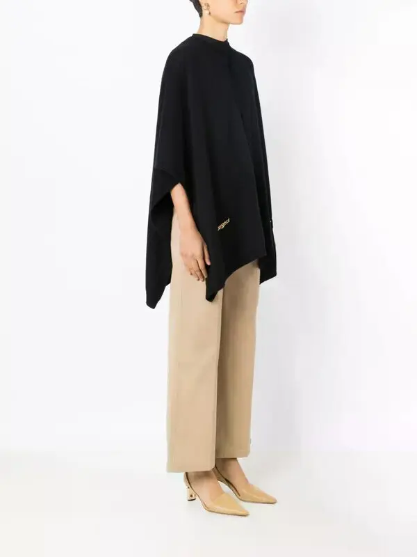 Valentino Garavani Chain-link Cashmere Cape