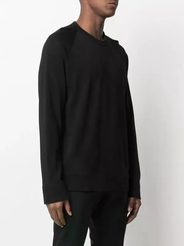 JAMES PERSE Supima Cotton Sweatshirt - Black
