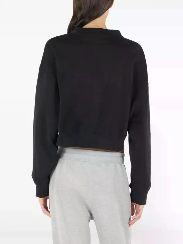 Roberto Cavalli Cropped Sweatshirt
