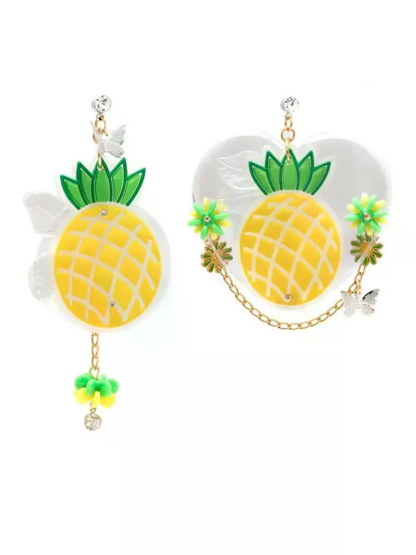 AMIR SLAMA Pineapple Drop Earrings