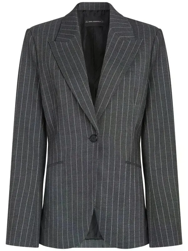 Karl Lagerfeld Pinstripe Blazer