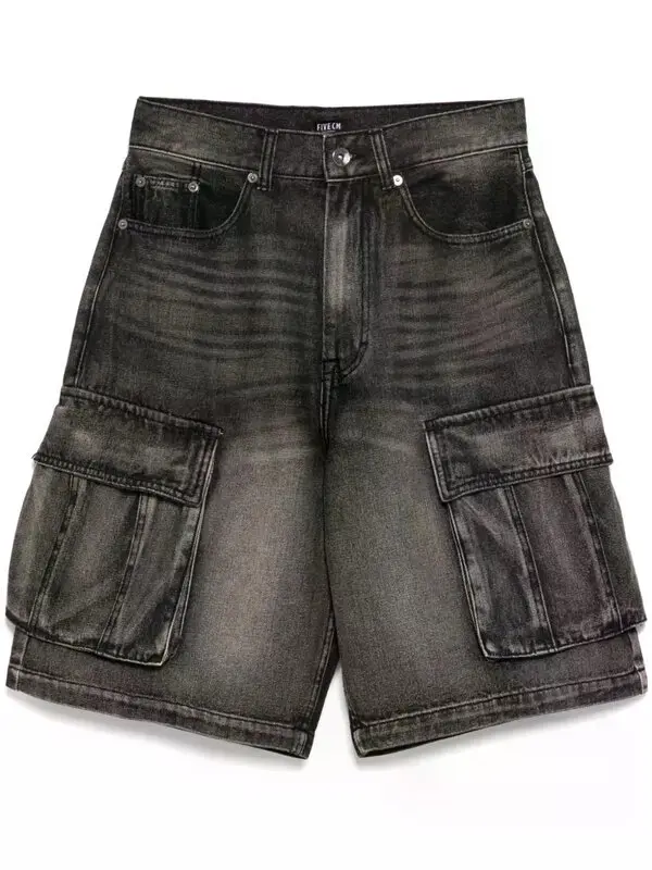FIVE CM Denim Cargo Shorts