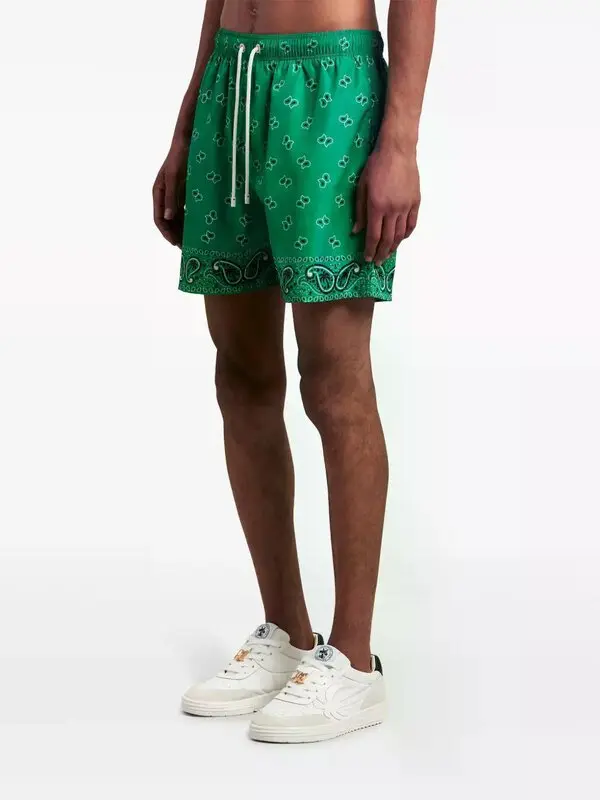 Palm Angels Paisley-print Swim Shorts