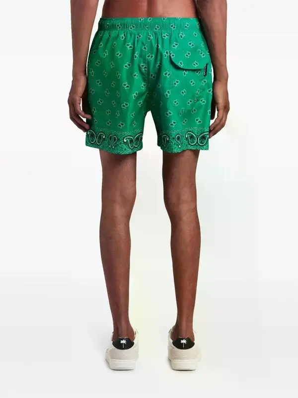 Palm Angels Paisley-print Swim Shorts