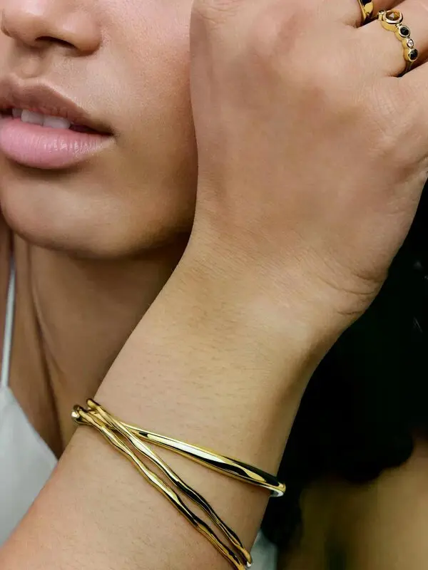 Monica Vinader Siren Gemstone Ring - Gold