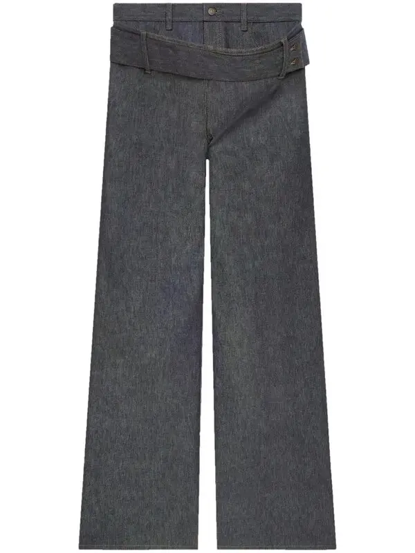 COURREGES Double Belted Jeans