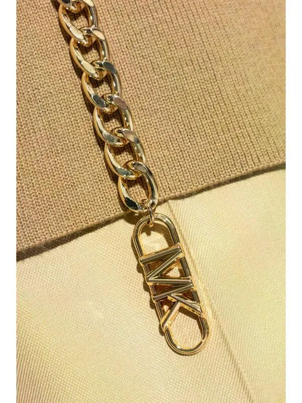 Michael Kors Chain-belted Long Cardigan