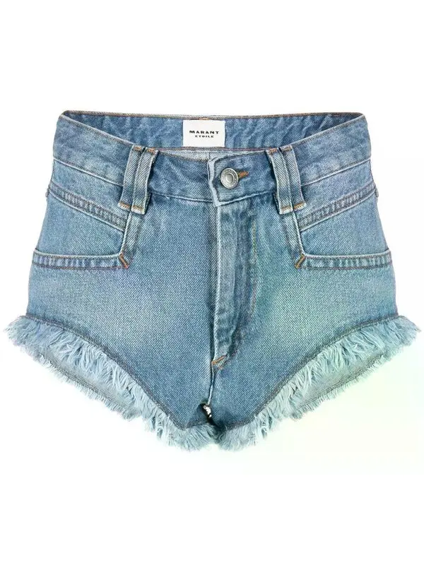 MARANT ETOILE Eneidao Denim Shorts