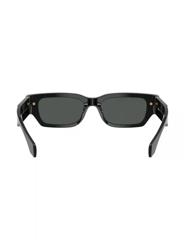 Versace Rectangle-frame Sunglasses - Black