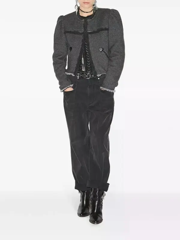 MARANT ETOILE Delphina Cropped Jacket