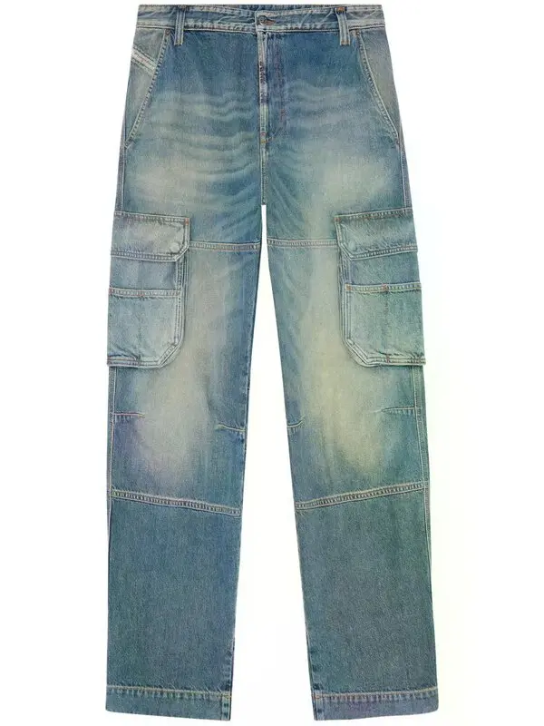 DIESEL® D-fish Straight-leg Jeans