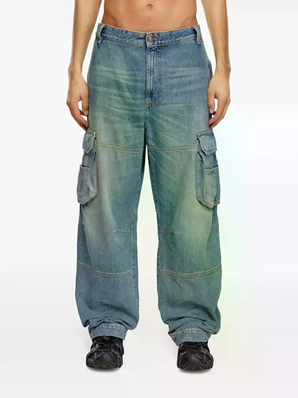 DIESEL® D-fish Straight-leg Jeans