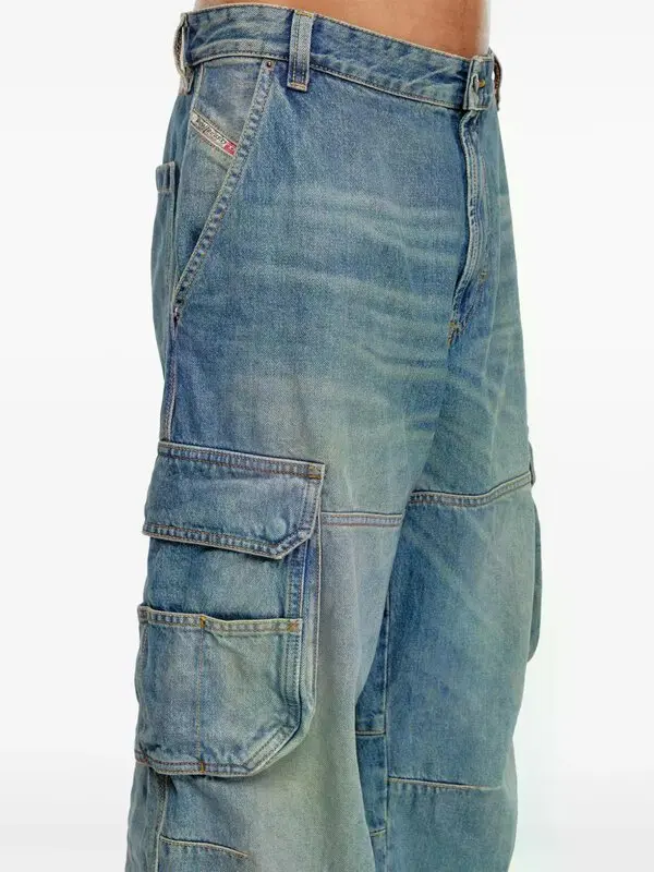 DIESEL® D-fish Straight-leg Jeans