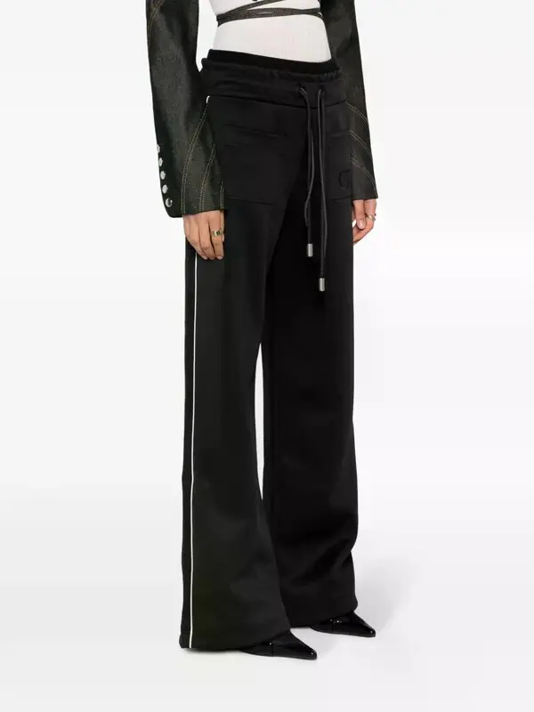 Off-White Elasticated-waist Cotton Track Pants