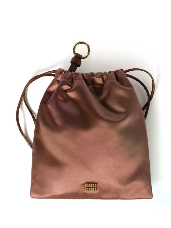 Miu Miu Satin Makeup Bag