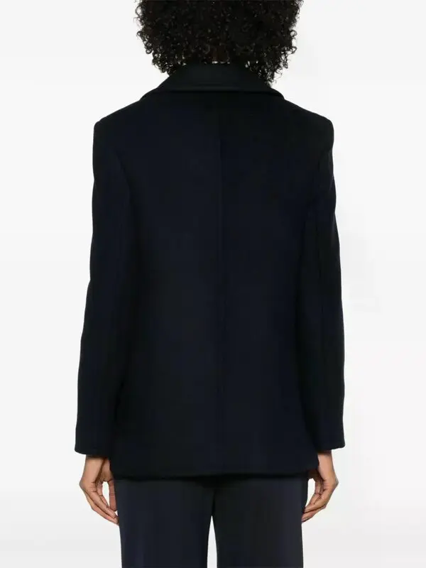 Theory Felted-finish Pea Coat