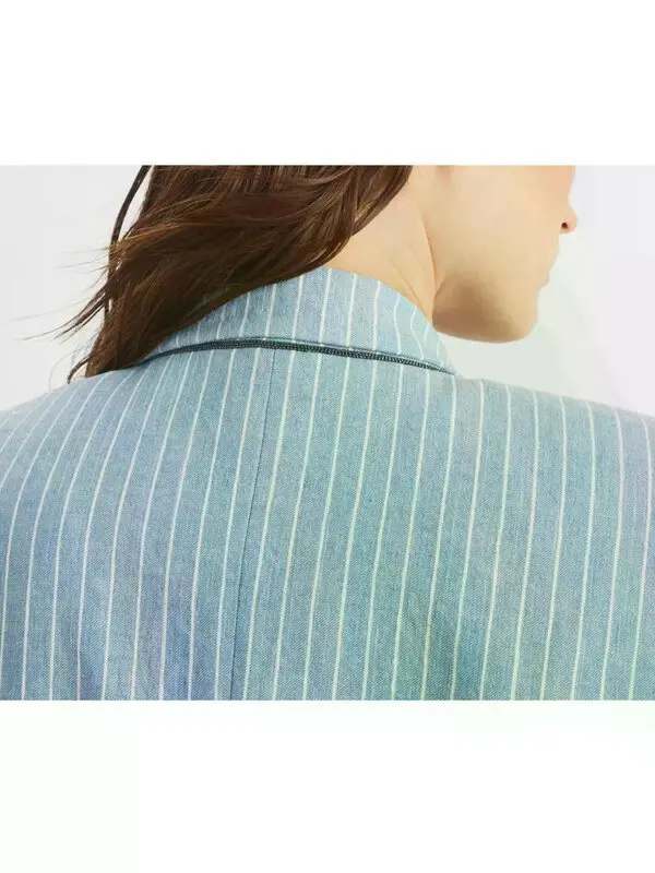 Brunello Cucinelli Monili-detail Twill Blazer