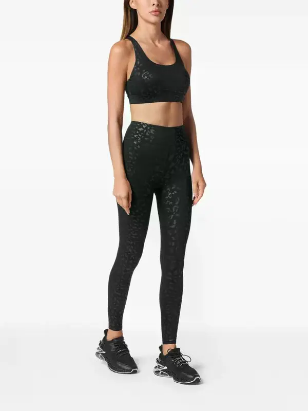 PLEIN SPORT Leopard-print Leggings