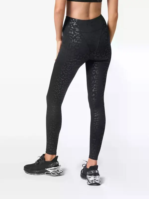PLEIN SPORT Leopard-print Leggings